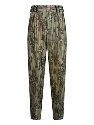 MOSCHINO Floral-lace Trousers