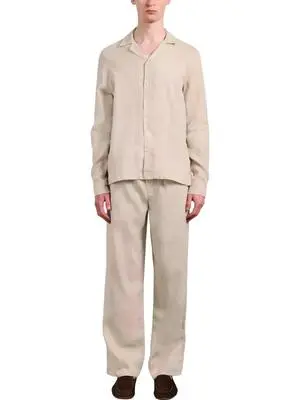 Frescobol Carioca Safra Camp-collar Shirt - Neutrals