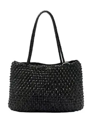 Dragon Diffusion Leather Tote Bag - Black