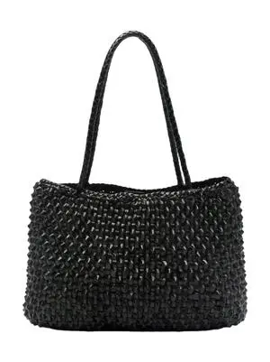 Dragon Diffusion Leather Tote Bag - Black
