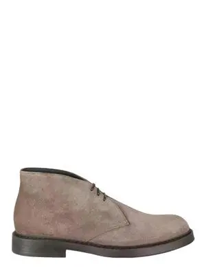 DOUCAL'S Lace-up Calf Suede Desert Boots