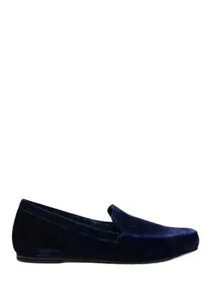Loulou De Saison Bert Velvet Loafers - Blue