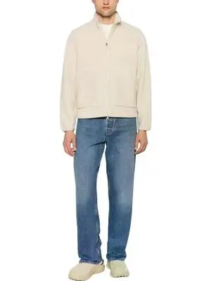 Moncler Logo-patch Cardigan - Neutrals