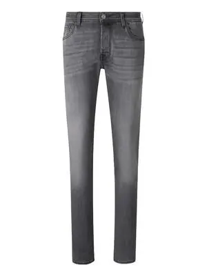 Jacob Cohen Faded-effect Slim-fit Jeans - Grey