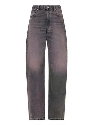 HAIKURE Bibi Faded-effect Wide-leg Jeans