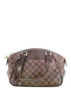 LOUIS VUITTON Verona Handbag Damier Pm Shoulder Bag - Brown