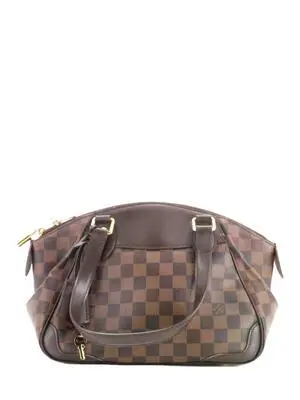LOUIS VUITTON Verona Handbag Damier Pm Shoulder Bag - Brown