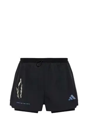 Adidas Xsong For The Mute Layered Shorts Black