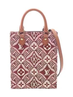 LOUIS VUITTON 2020 Since 1854 Petit Sac Plat Satchel - Red