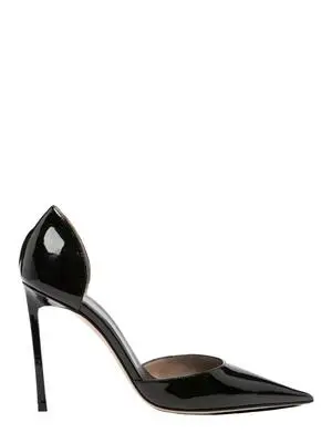 TOM FORD Patent-finish D'orsay Pumps - Black