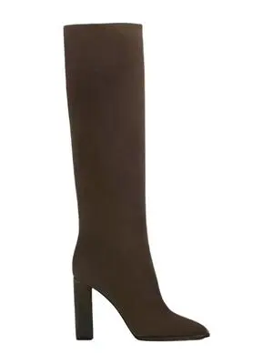 LE SILLA Elsa Suede Knee-high Boots - Brown