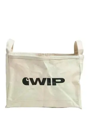 Carhartt Work In Progress Logo-print Canvas Storage Bag - Neutrals