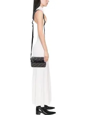 Dior 2021 Oblique Canvas Safari Crossbody Bag - Blue