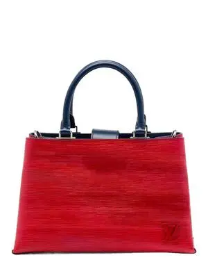 LOUIS VUITTON 2018 Epi Kleber Pm Satchel - Red