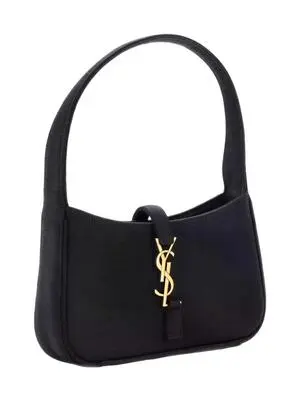 SAINT LAURENT Le 5 A 7 Satin Mini Hobo Bag