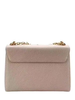 LOUIS VUITTON Twist Handbag Epi Leather With Studded Detail Mm Shoulder Bag - Neutrals