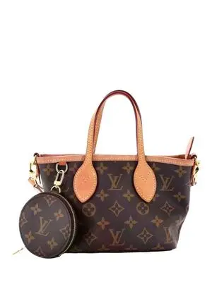 LOUIS VUITTON Neverfull Nm Monogram Canvas Bb Tote Bag - Brown