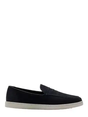 Church's Peebles Suede Penny Loafers - Blue