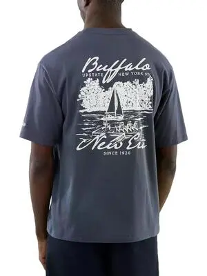 New Era Graphic-print T-shirt - Grey