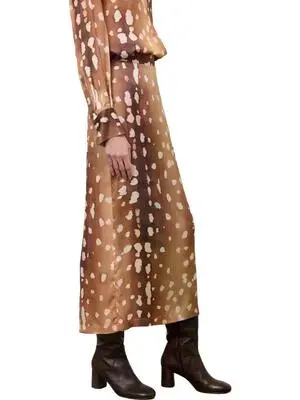 OTTOD'AME Flowing Straight Skirt