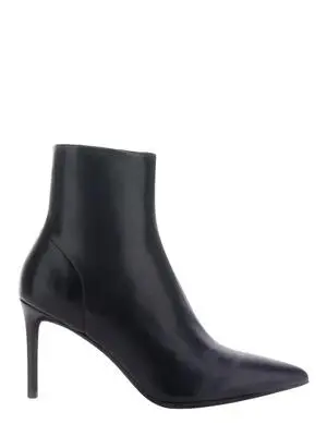 Jeffrey Campbell Nixie Pointed-toe Ankle Boots Black