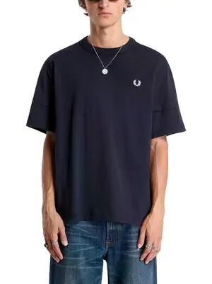 Fred Perry Graphic-print T-shirt - Blue