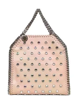 Stella McCartney Falabella Crystal-embellished Tote Bag Pink
