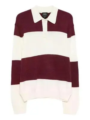 A.p.c. Luis Polo Shirt - Red