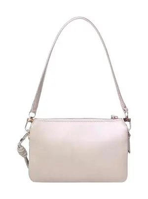 V°73 Tracollina Zircone Logo-plaque Shoulder Bag - Neutrals