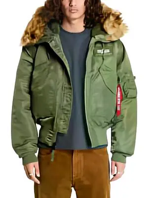 ALPHA INDUSTRIES 45p Hooded Jacket