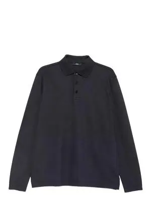 Herno Long-sleeve Polo Shirt - Blue