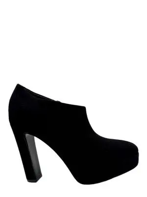 GUGLIELMO ROTTA Suede-effect Platform Pumps