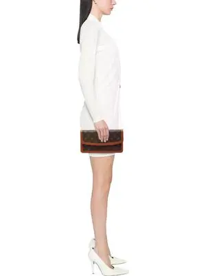 LOUIS VUITTON 1993 Monogram Pochette Dame Pm Clutch Bag