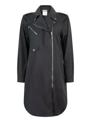 MOSCHINO Asymmetric Zip-fastening Coat