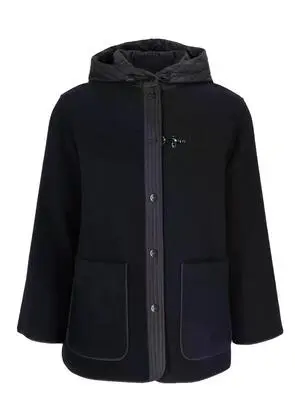 FAY Hooded Lobster-clasp Jacket