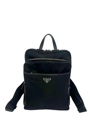 Prada 2013-2026 Tessuto Backpack - Black