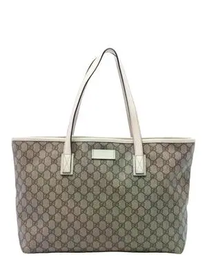 Gucci 2016-2026 Medium Gg Supreme Tote Bag - Neutrals