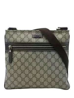 Gucci 2016-2026 Gg Supreme Crossbody Bag - Neutrals