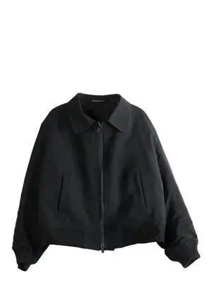 YOHJI YAMAMOTO Zip-up Collared Jacket