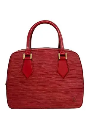 LOUIS VUITTON 1998 Epi Sablons Handbag - Red