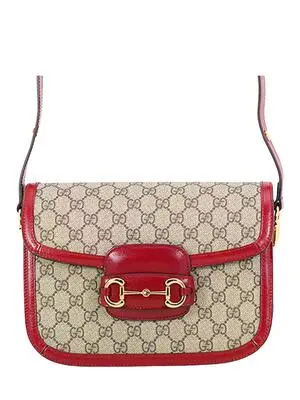 GUCCI 2016-2026 Medium Gg Supreme Horsebit 1955 Shoulder Bag