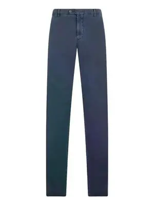 Fedeli Slim-fit Trousers - Blue