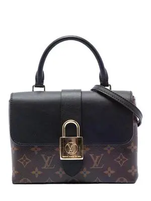 LOUIS VUITTON 2019 Monogram Locky Bb Satchel - Black