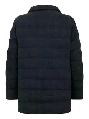 Herno Double-breasted Padded Jacket - Grey