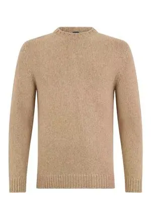 FEDELI Ribbed-knit Cashmere Sweater