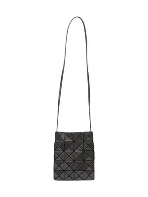 Issey Miyake Lucent Geometric-pattern Crossbody Bag - Grey