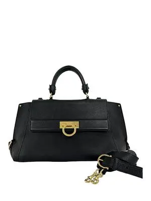 SALVATORE FERRAGAMO 2021 Gancini Satchel