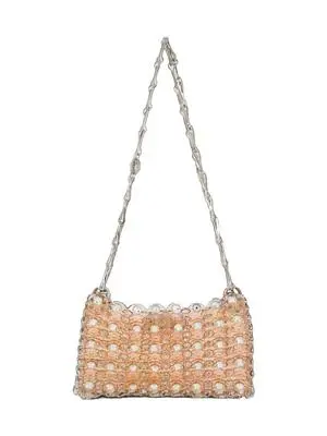 PACO RABANNE Mini 1969 Nano Crystal-embellished Shoulder Bag