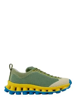 Camper Camper Pelotissima Knit Lace-Up Sneakers Multicolor