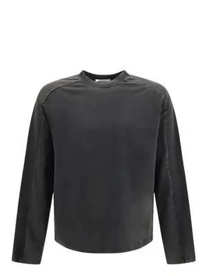 ENTIRE STUDIOS Long Sleeve Crewneck T-shirt - Black